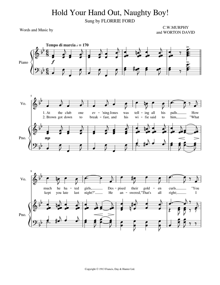 Hold Your Hand Out Naughty Boy Sheet Music For Piano Piano Duo hold-your-hand-out-naughty-boy-sheet-music-for-piano-piano-duo