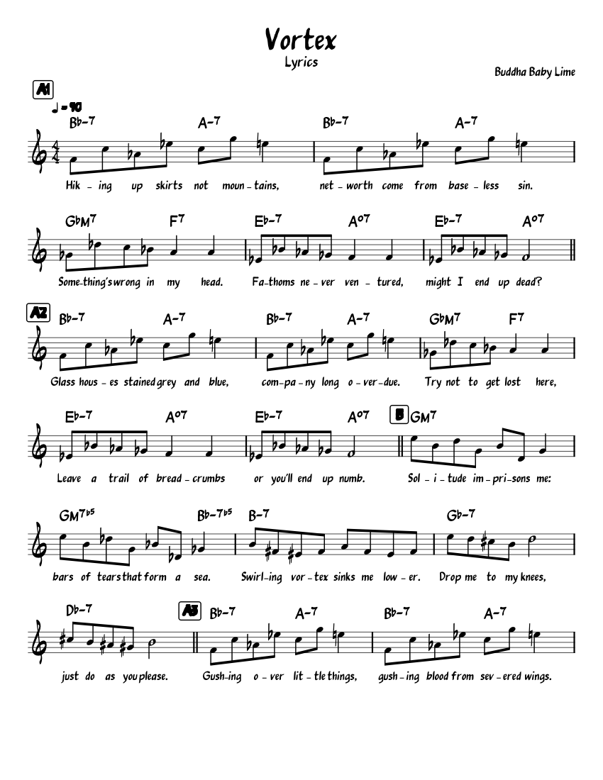 Vortex Sheet music for Piano (Solo) | Musescore.com