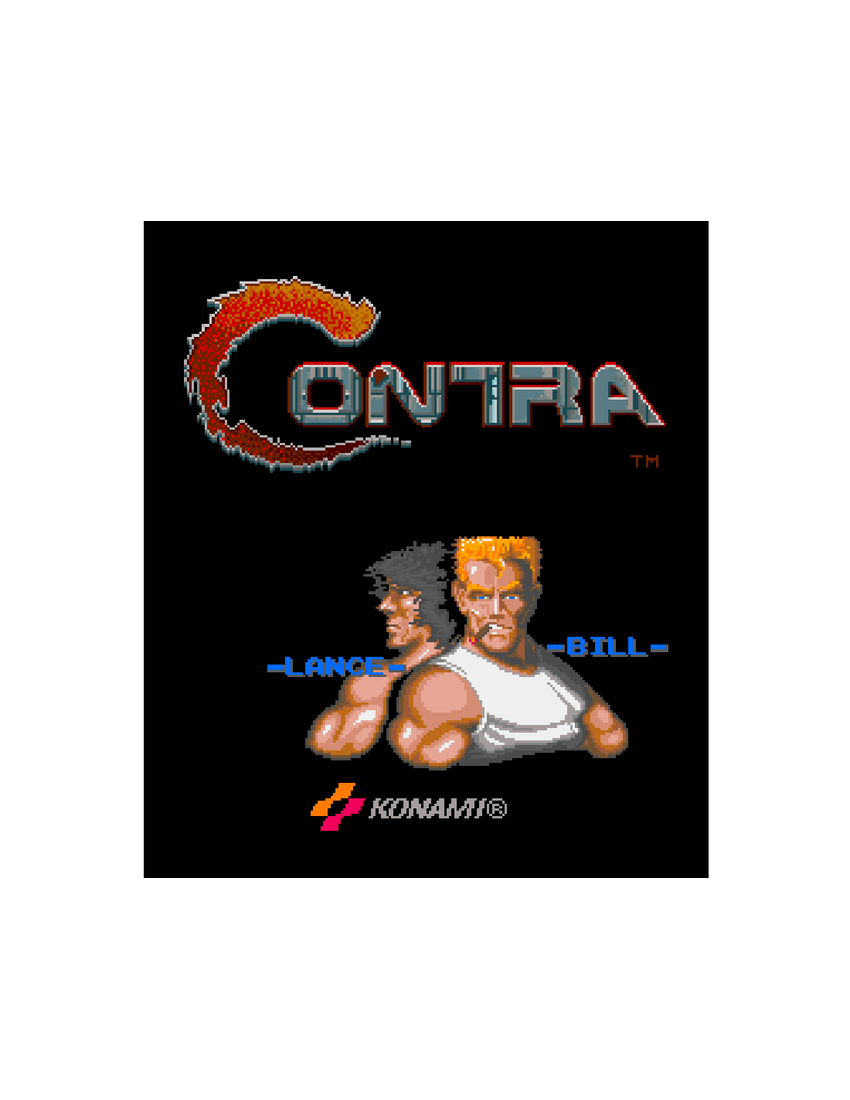 Contra Arcade: Round 1, Battle in the Jungle OST Sheet music for Flute ...