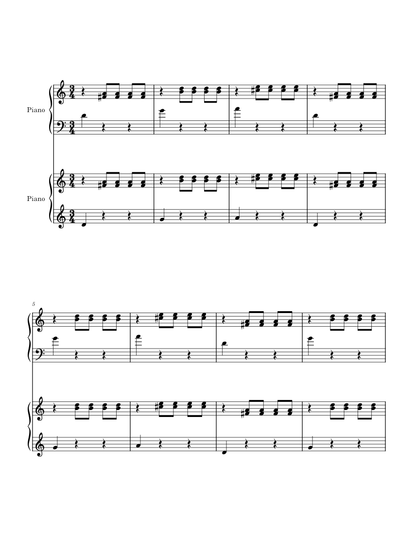 Symphony No.1 - Isaac Benavides Sheet music for Piano (Symphony ...