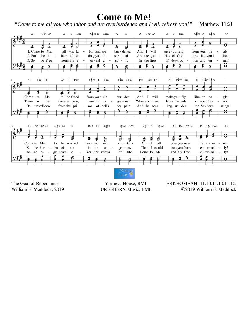 Come to Me! Sheet music for Strings group (String Duet) | Musescore.com