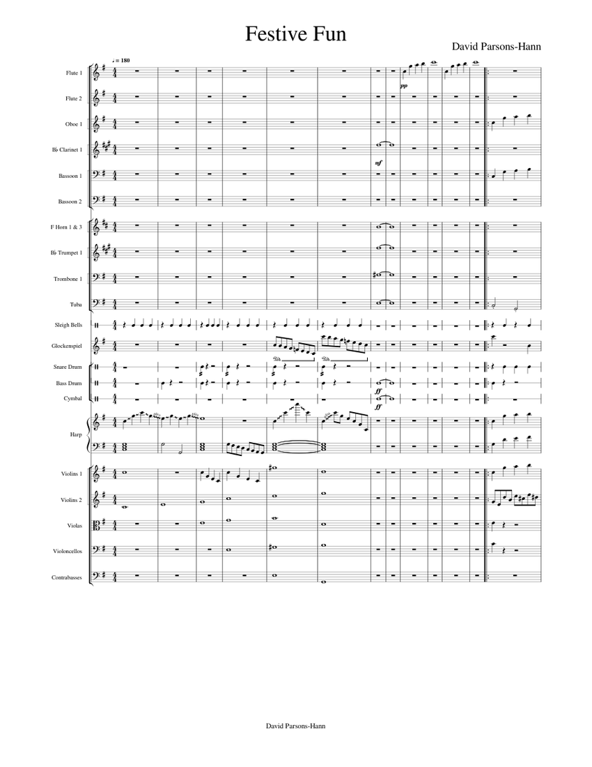 Festive Fun Sheet music for Trombone, Tuba, Flute, Oboe & more ...
