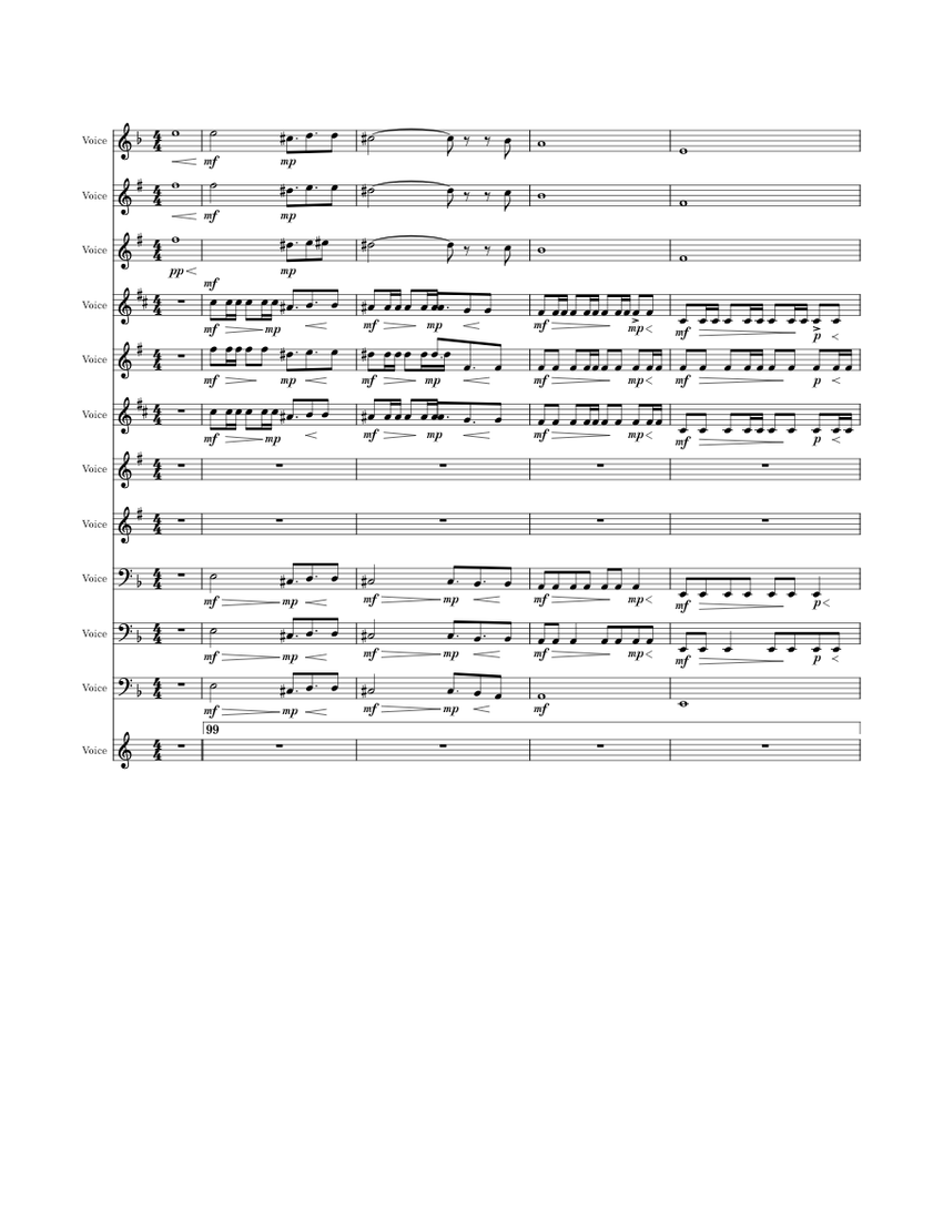super psycho love Sheet Music for Vocals (Solo) | MuseScore.com