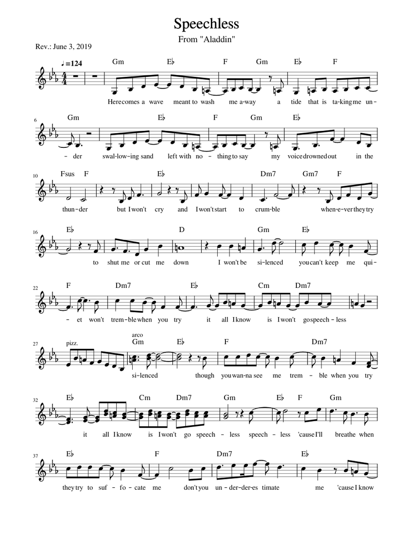 speechless guitar tab