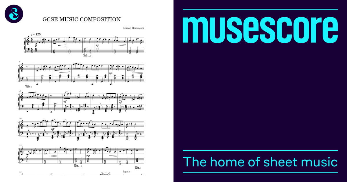 8-Bar Composition – ishaanhemraja Sheet music for Piano (Solo) Easy | Musescore.com
