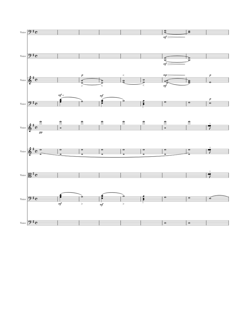 Test – test Test Sheet music for Vocals (Choral) | Musescore.com