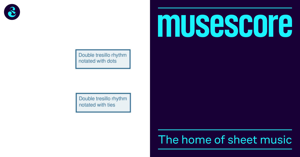 double tresillo Sheet Music for Drum group (Solo) | MuseScore.com