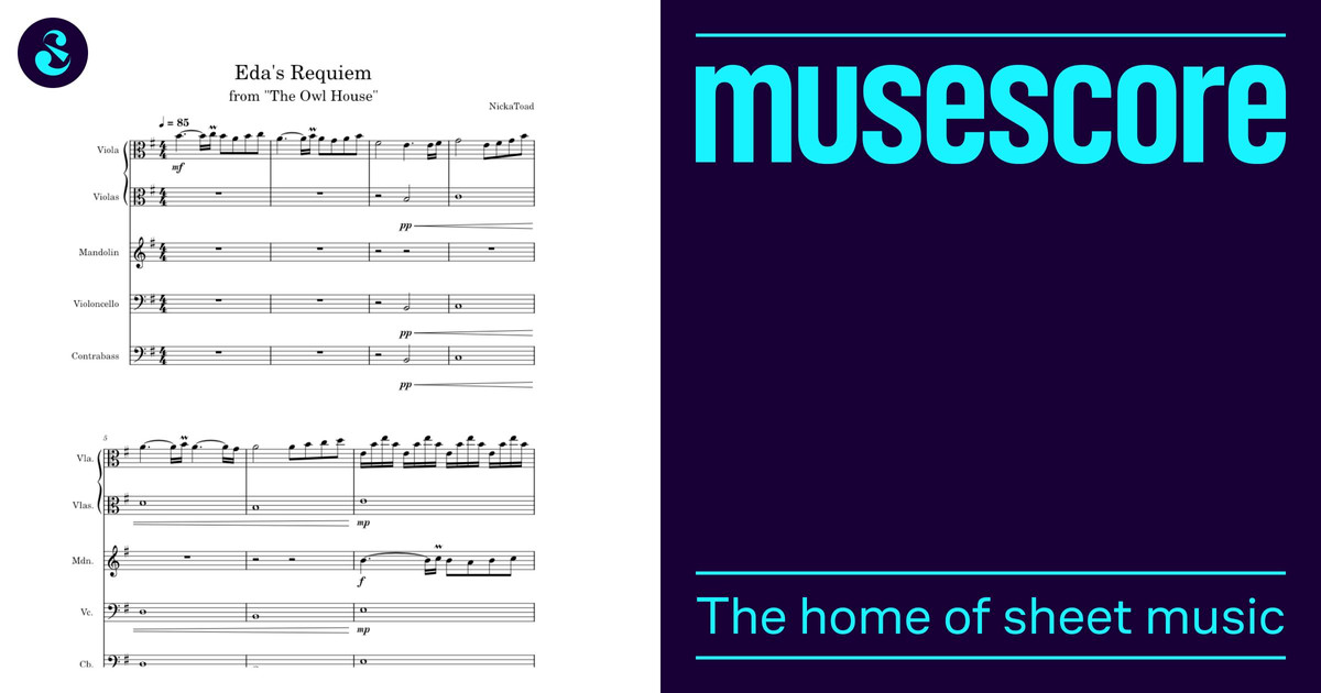 Eda's Requiem – Brad Breeck Eda's Requiem (My Take) Sheet music for ...