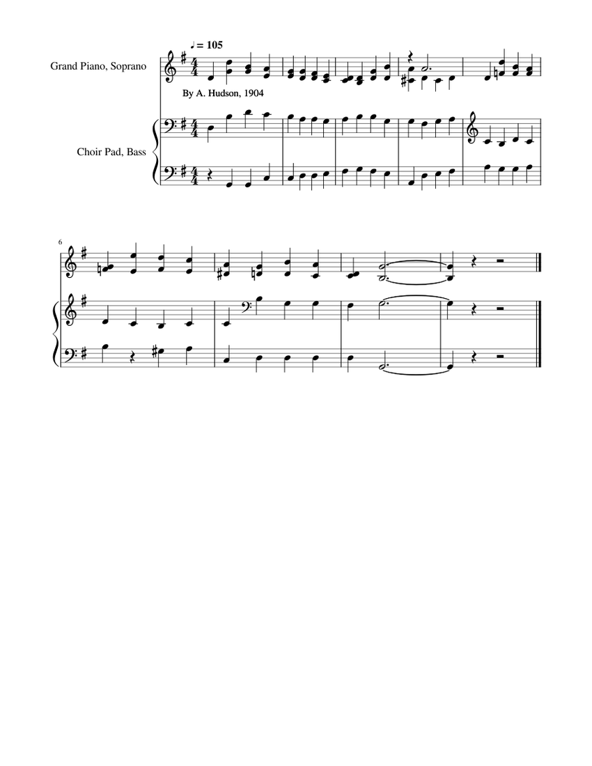 IN MEMORIAM (Roberts) - Caradog Roberts Sheet Music for Piano ...