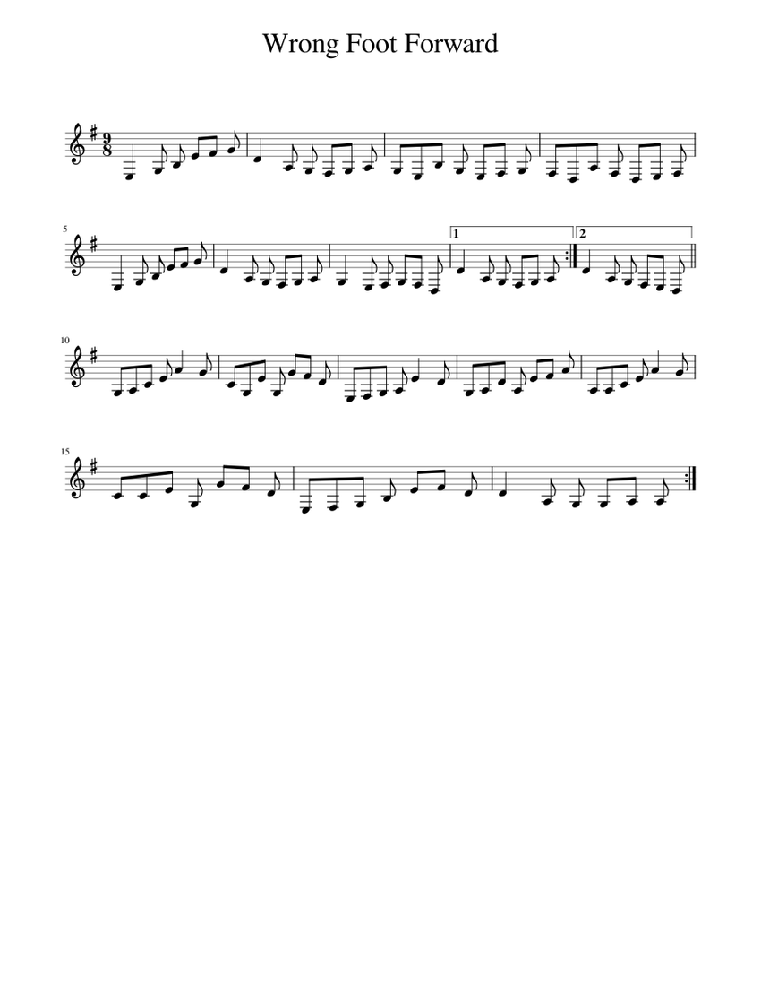 Wrong Foot Forward Sheet Music For Piano Solo Musescore wrong-foot-forward-sheet-music-for-piano-solo-musescore