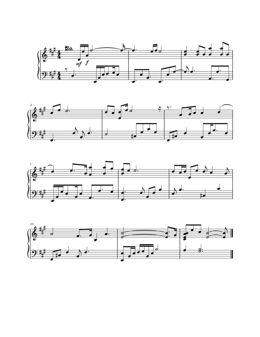 Bbm Sheet Music for Piano (Solo) easy | MuseScore.com