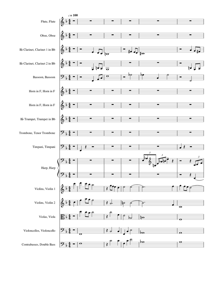The Hills are Alive witth the sound of music -Rodgers Sheet Music for Trombone, Flute, Oboe ...