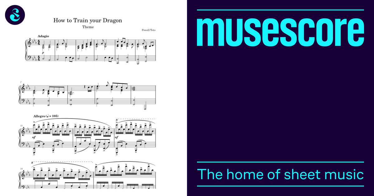 How to train your Dragon Medley – John Powell HTTYD Theme arrangenent ...