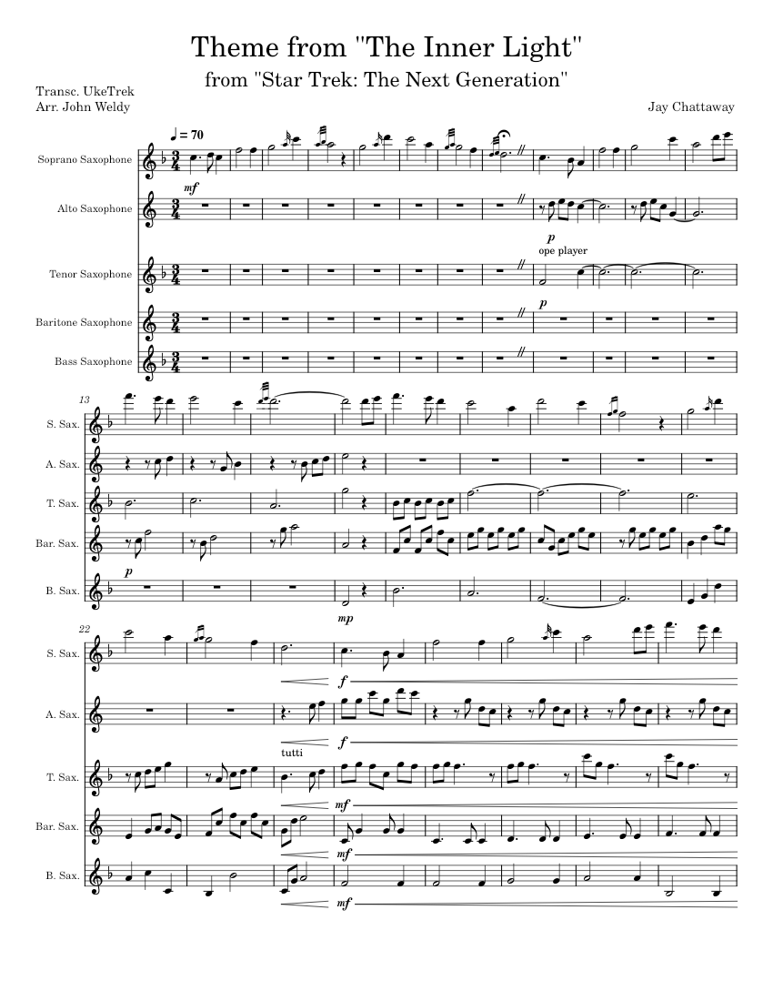 Star trek - the inner light – Misc Television The Inner Light from Star ...