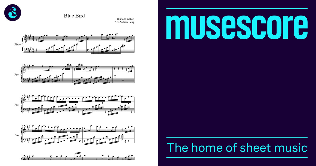Blue Bird Sheet music for Piano (Solo) | Musescore.com