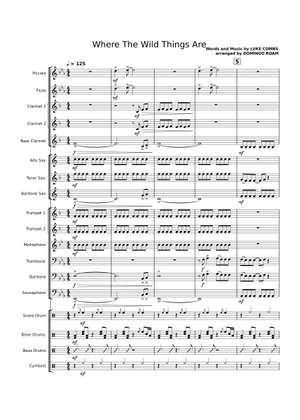 Play Official version of Where the Wild Things Are Sheet Music by Luke ...