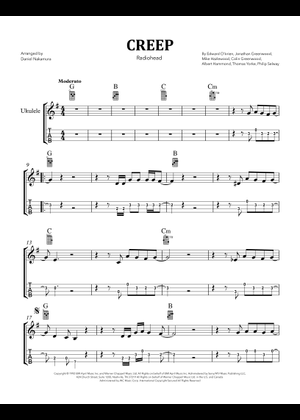 Ukulele Tabs Creep