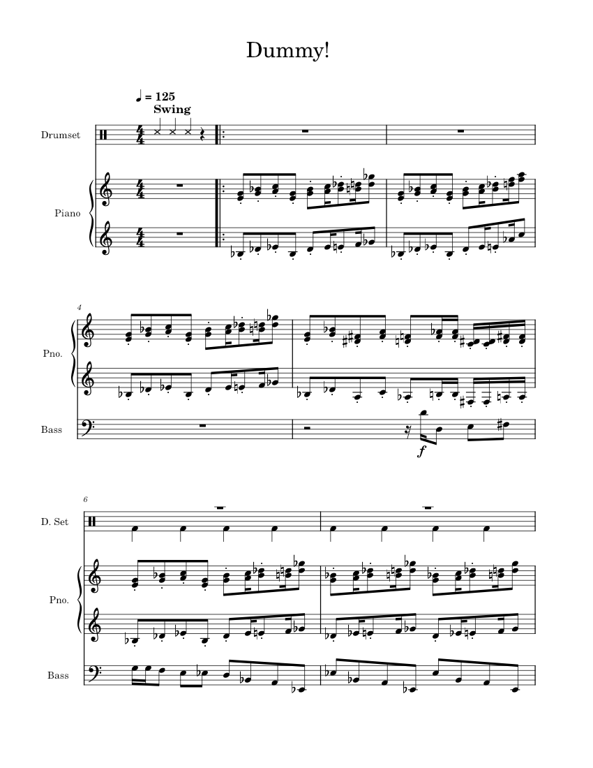 Dummy! - Undertale Splintered Remix Sheet music for Piano, Vocals ...