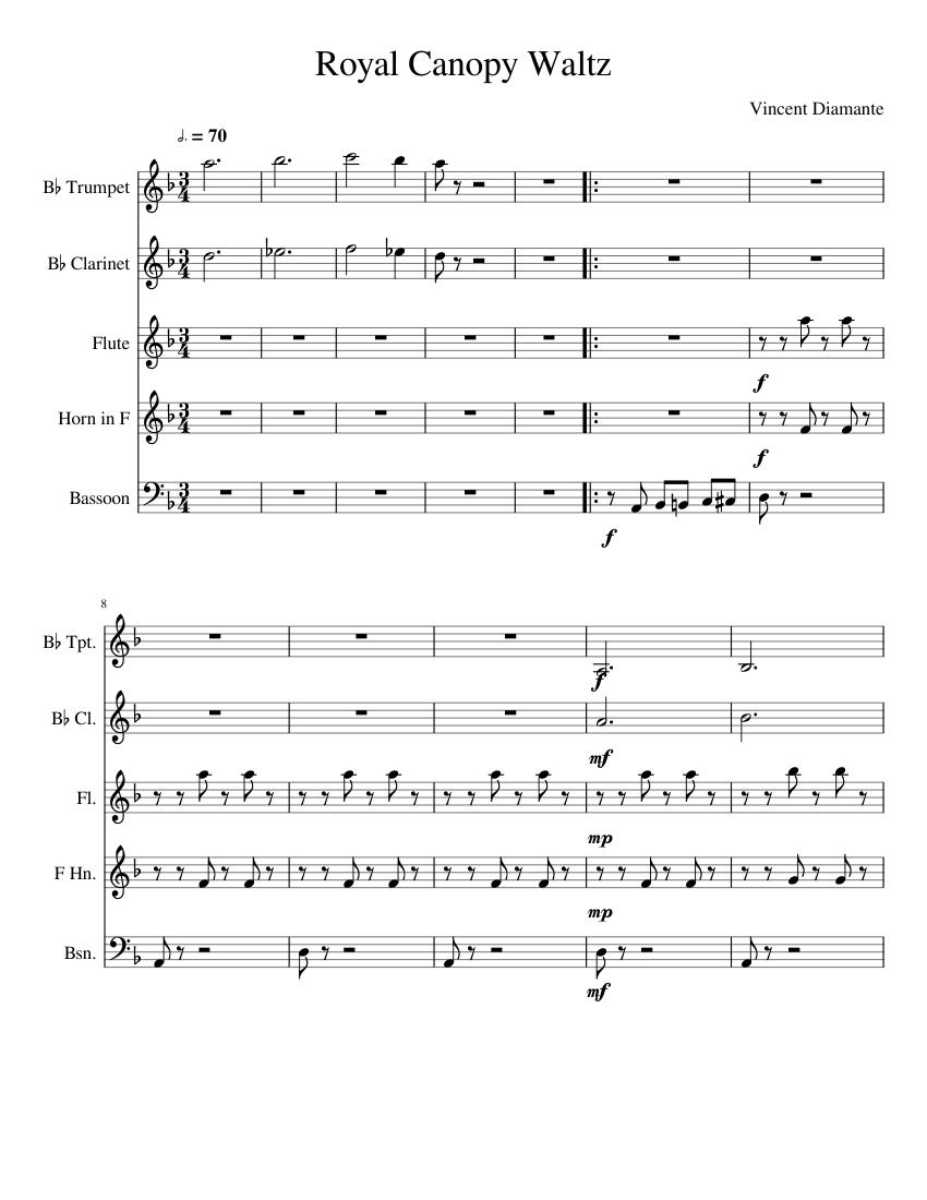 Royals Flute Sheet Music