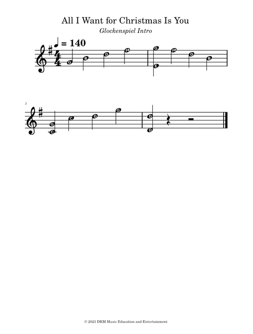 printable glockenspiel