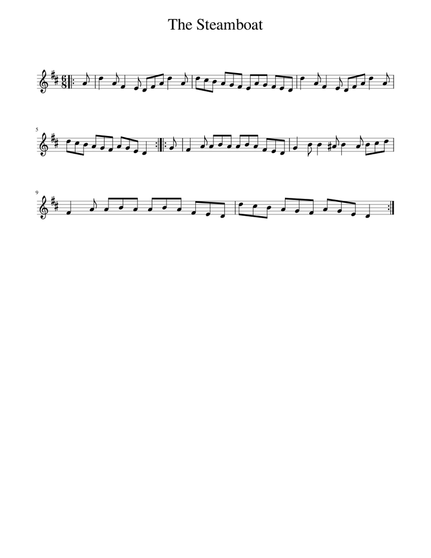 The Steamboat Sheet music for Piano (Solo) Easy | Musescore.com