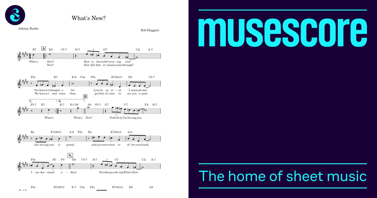 What's New? - Bob Haggart and Ray Bauduc Sheet music for Synthesizer ...