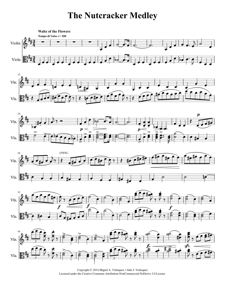 The Nutcracker Medley - piano tutorial