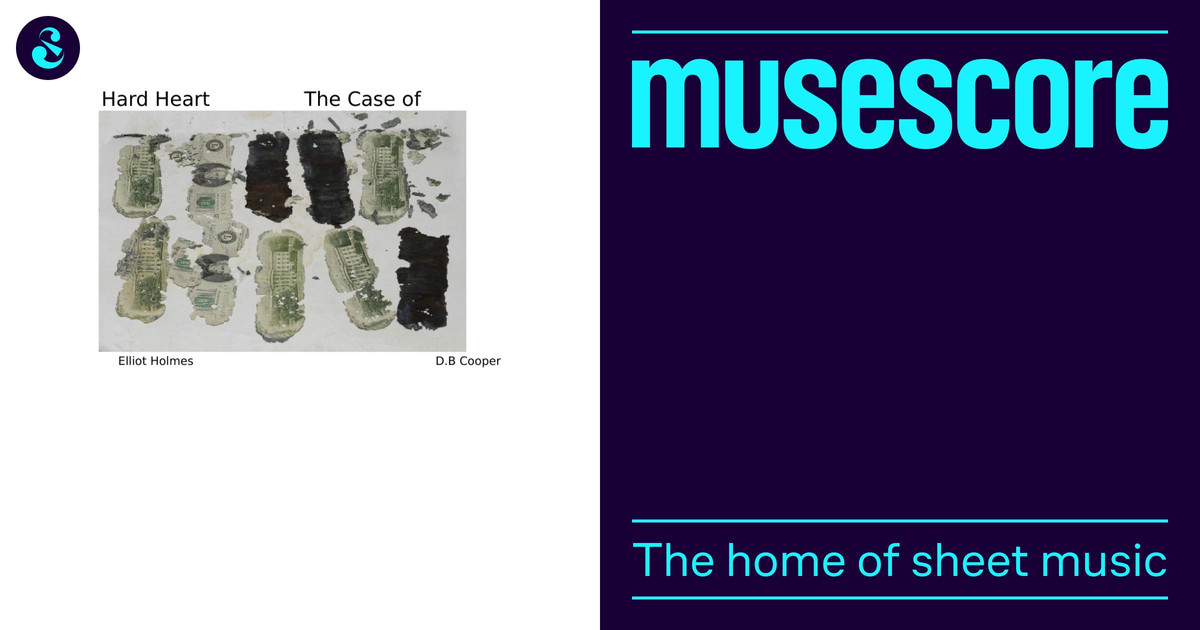 Hard Heart – Elliot Holmes Sheet music for Piano, Violin, Cello, Guitar ...