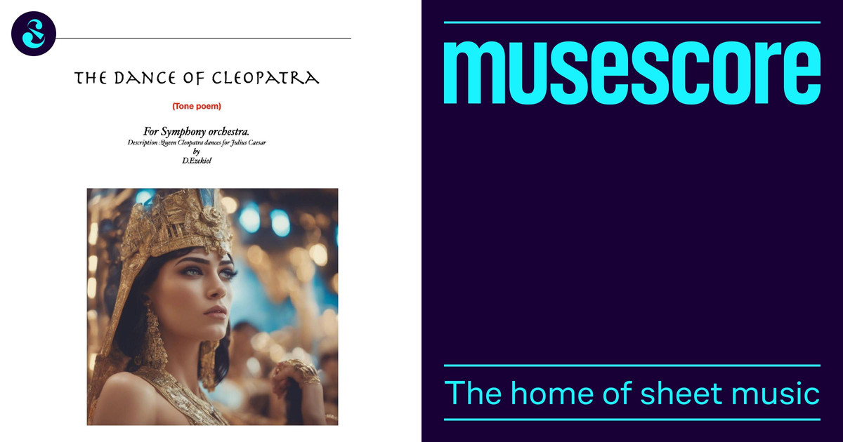 The Dance of Cleopatra ( tone poem) Sheet Music for Trombone, Tuba ...