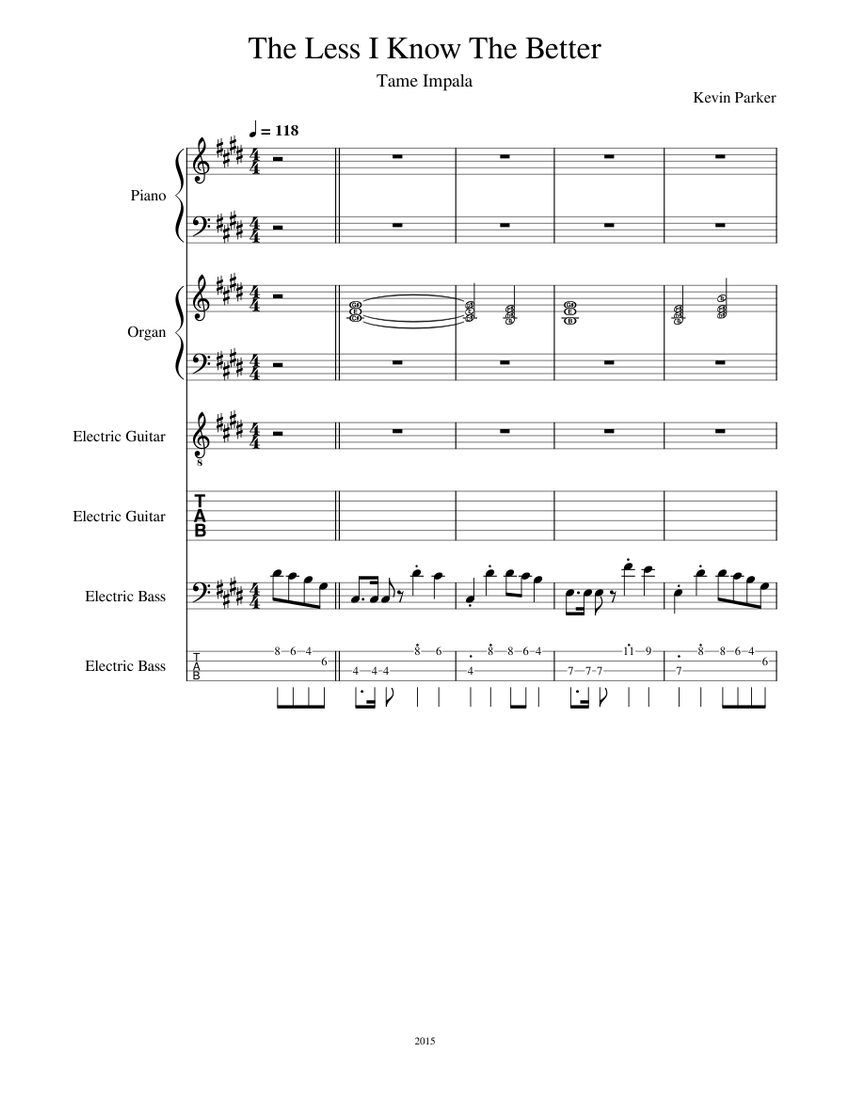 The less i know the better – Tame Impala The Less I Know The Better ...