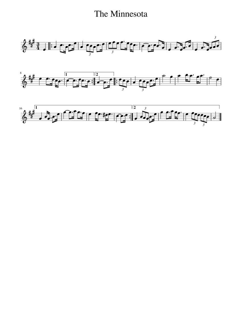 The Minnesota Sheet music for Piano (Solo) Easy | Musescore.com