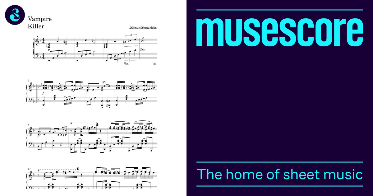 Castlevania (NES) - Vampire Killer – Satoe Terashima Sheet music for ...