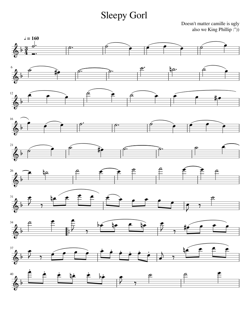 sleep Sheet music for Piano (Solo) Easy | Musescore.com