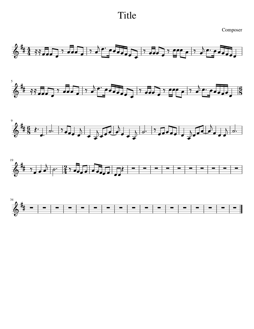 Contra Danza Sheet music for Piano (Solo) Easy | Musescore.com