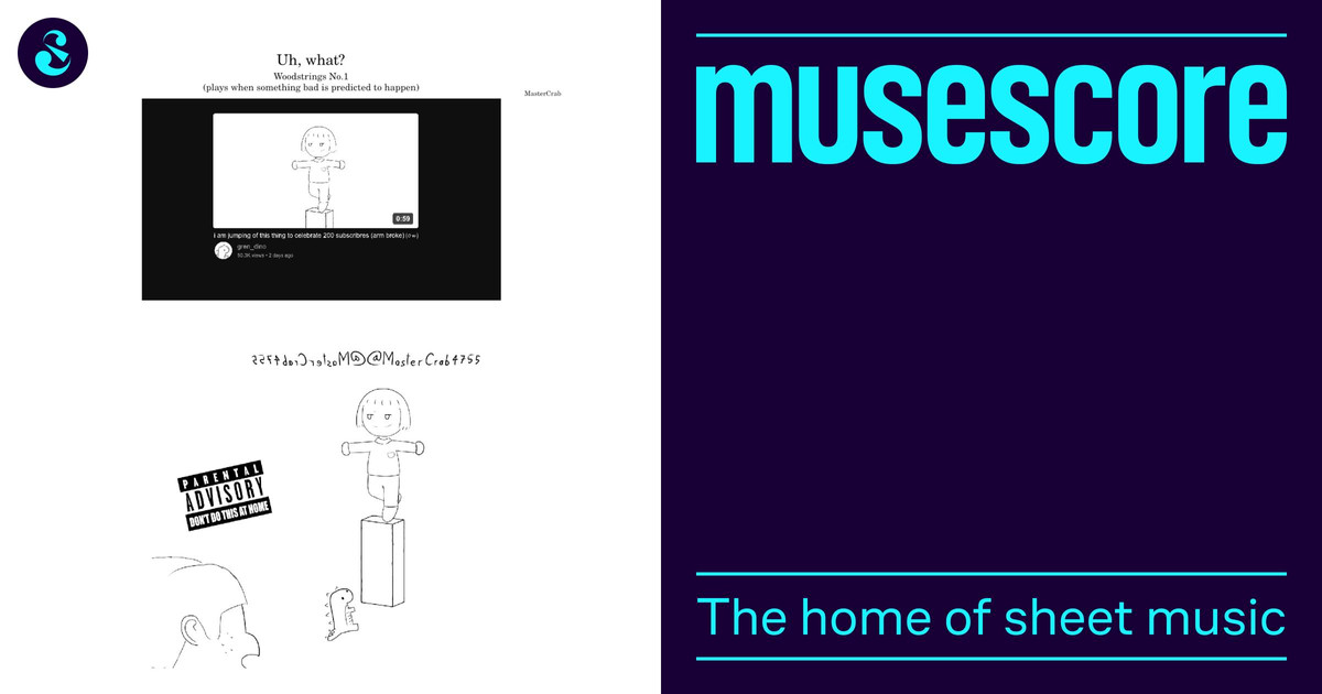 Uh, what? Sheet Music for Piano, Trombone, Tuba, Flute & more ...