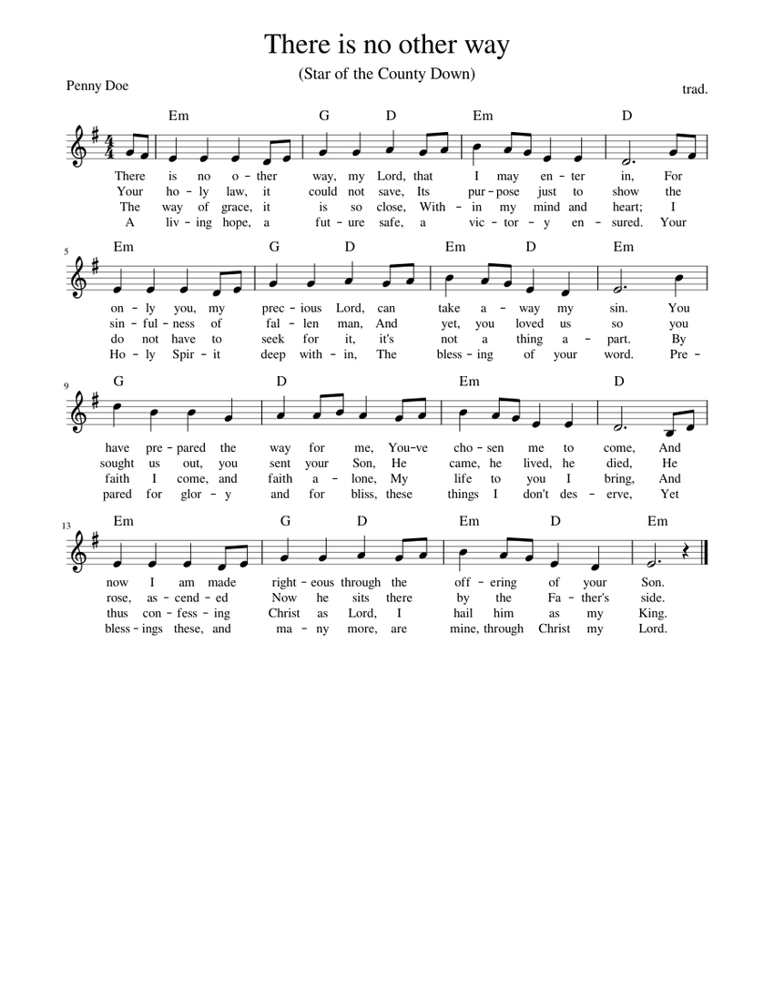 There_is_no_other_way Sheet music for Piano (Solo) Easy | Musescore.com