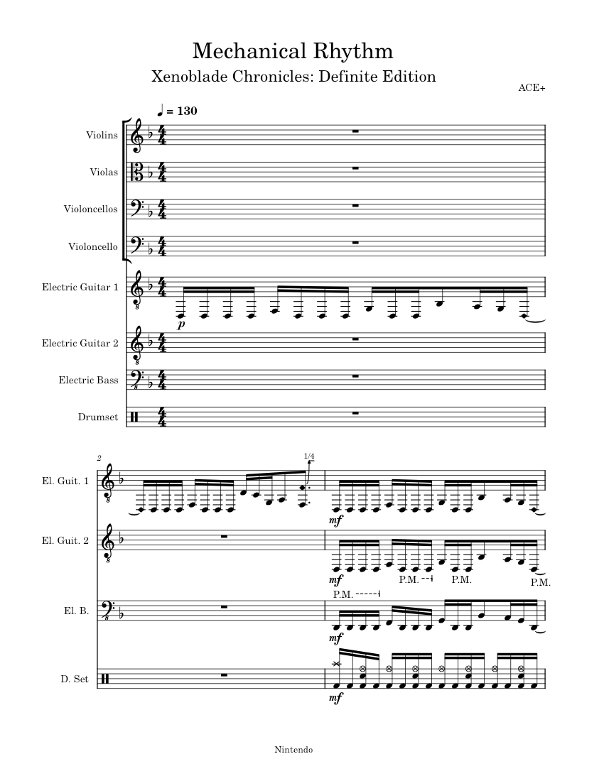Mechanical Rhythm – ACE+ - Xenoblade Chronicles: Definitive Edition ...