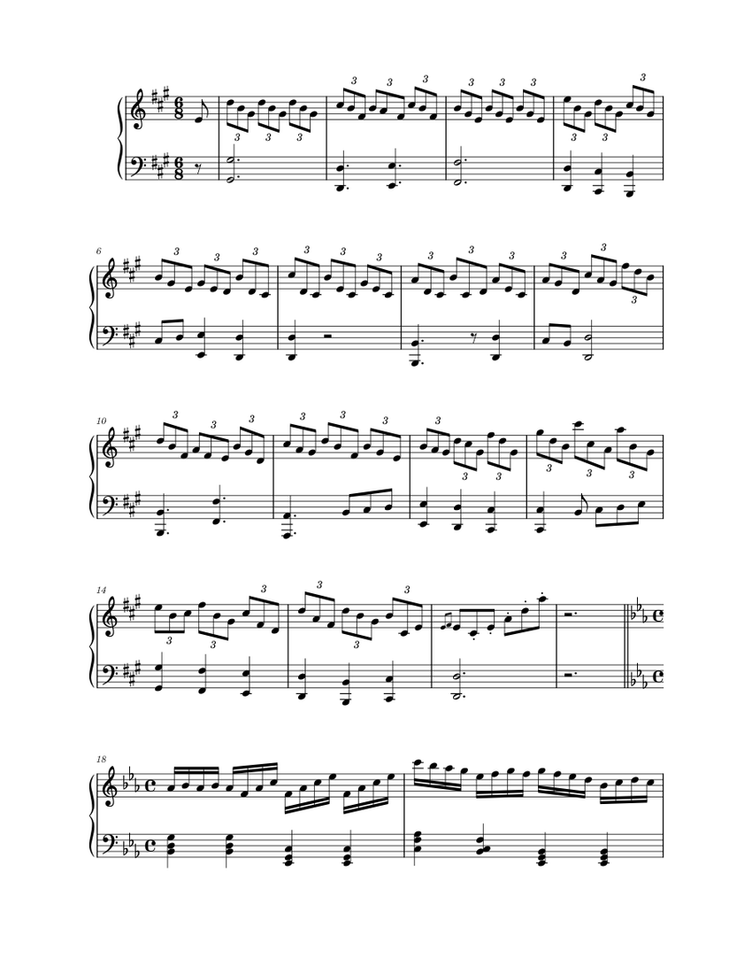 Cursed Prelude 9 Sheet music for Piano (Solo) | Musescore.com