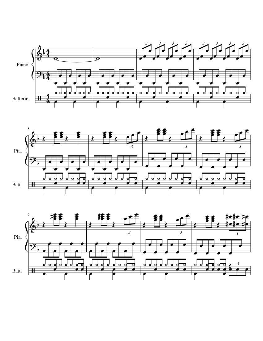 Uprising - piano tutorial