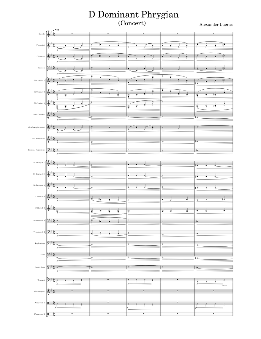 DDP - Concert Sheet music for Trombone, Euphonium, Tuba, Flute piccolo & more instruments ...