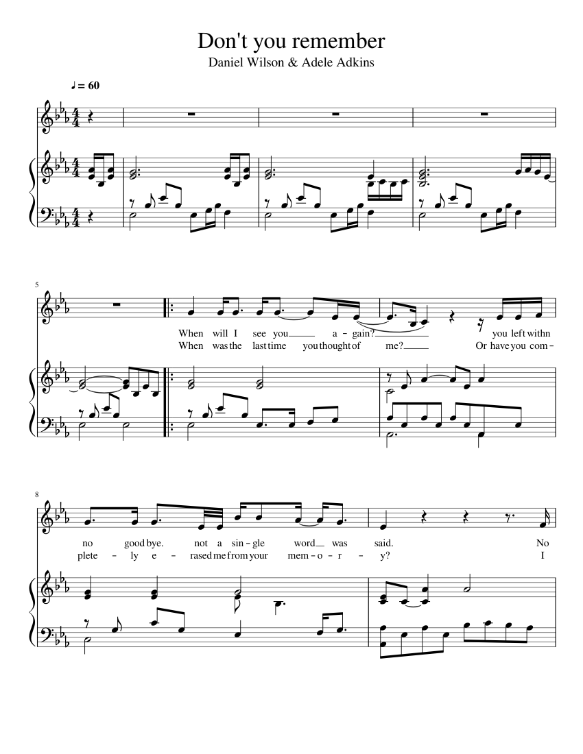 adele don't you remember