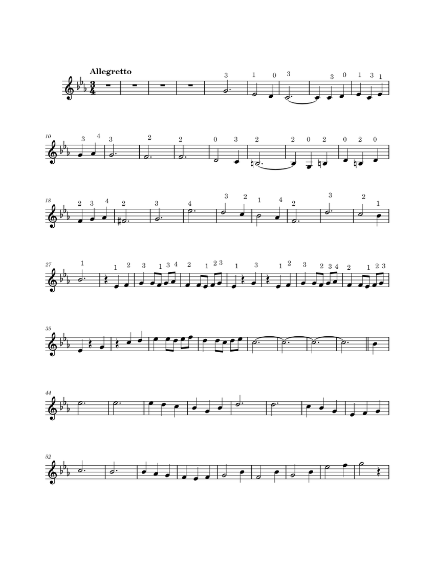 Waltz No.2 for beginners – Cihat Askin Sheet music for Vocals (String ...