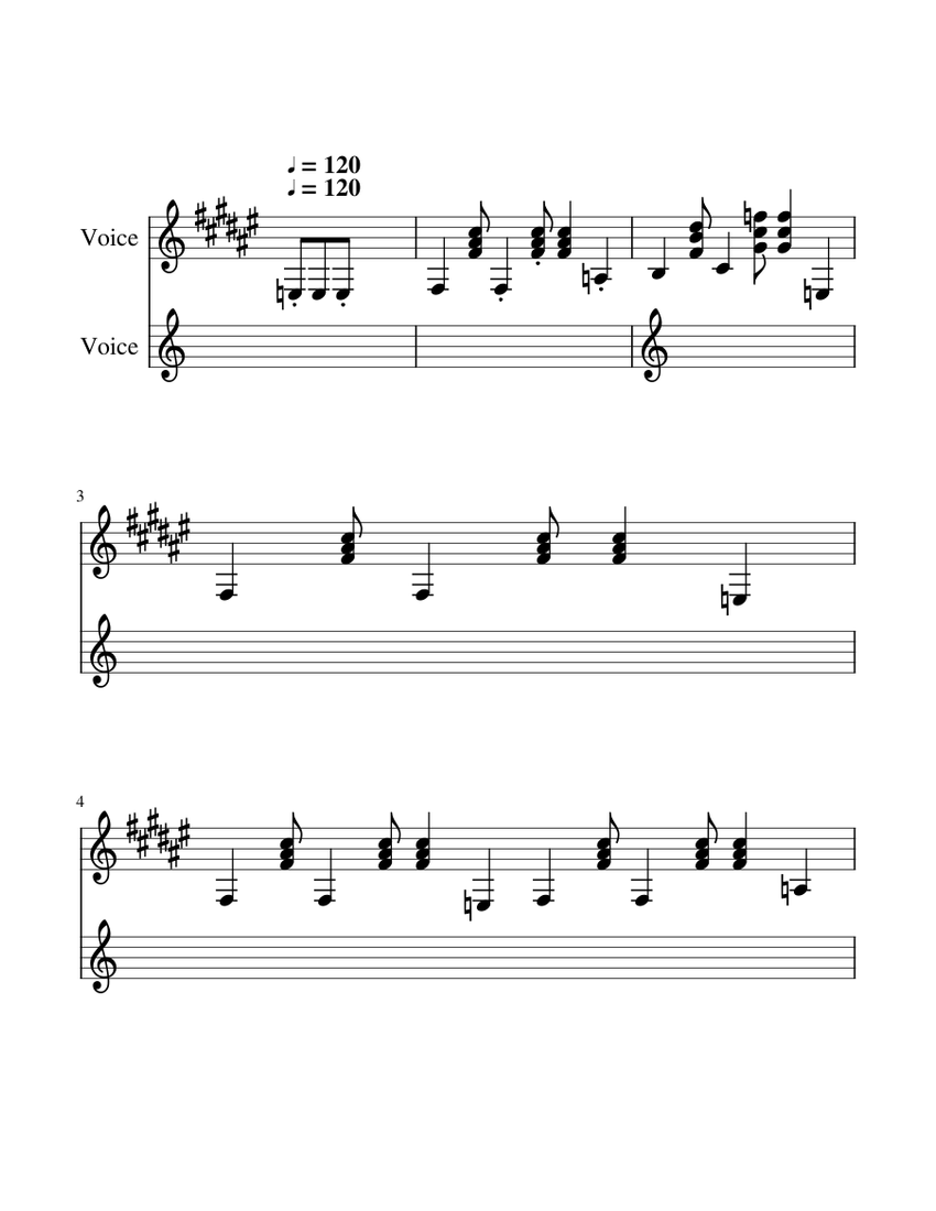 Give me one reason Sheet Music for Voice (other) (Choral) | MuseScore.com