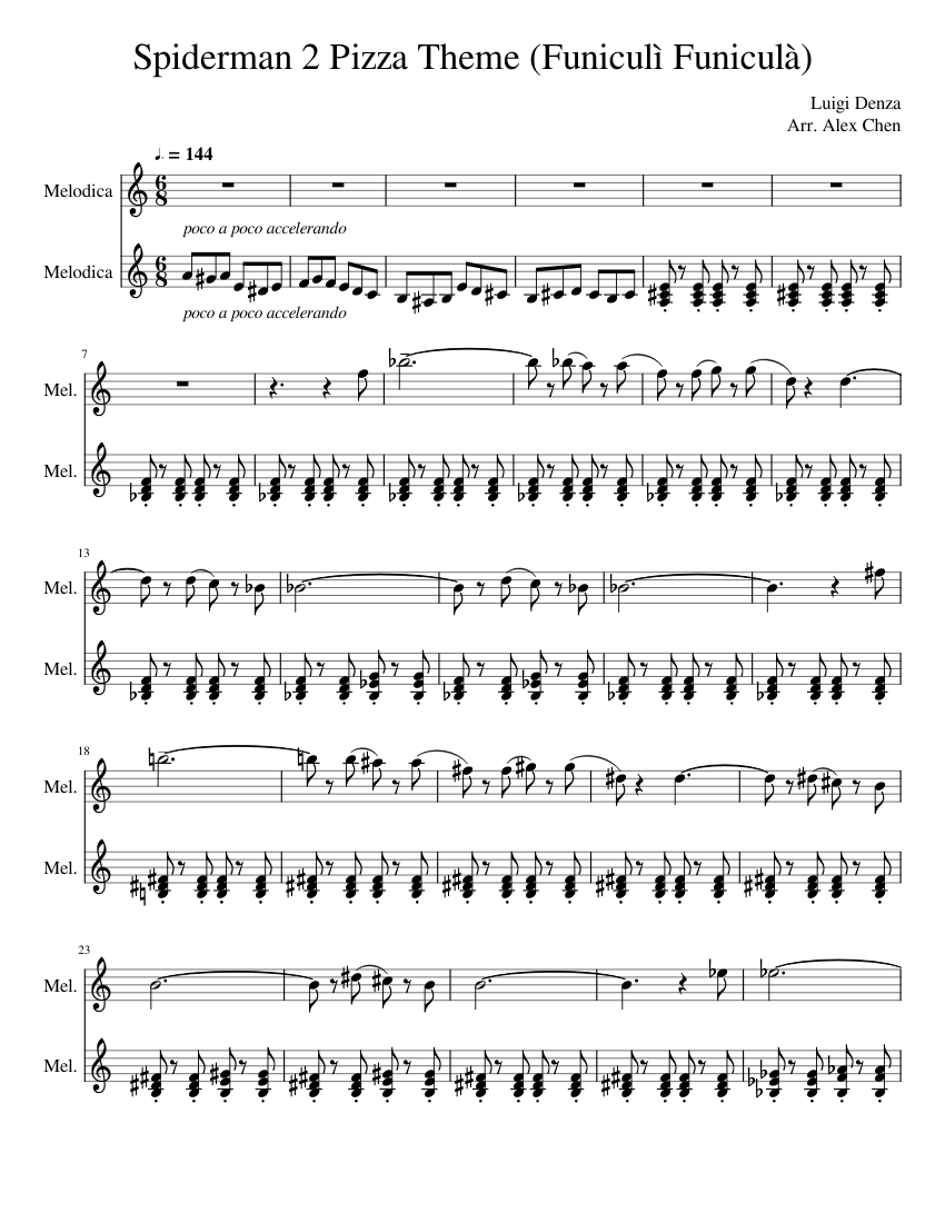 spider man 2   pizza theme