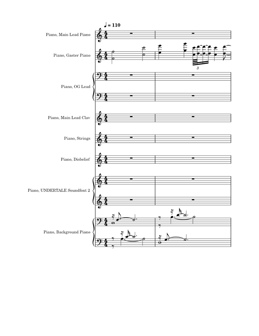 An Enigmatic Encounter – Benlab Encounter Sheet Music for Piano (Piano Four Hand) | MuseScore.com