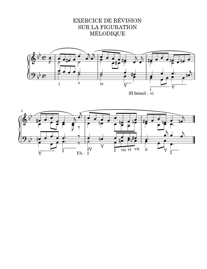 exercice_supplémentaire_figuration_204_(R) Sheet music for Piano (Solo ...