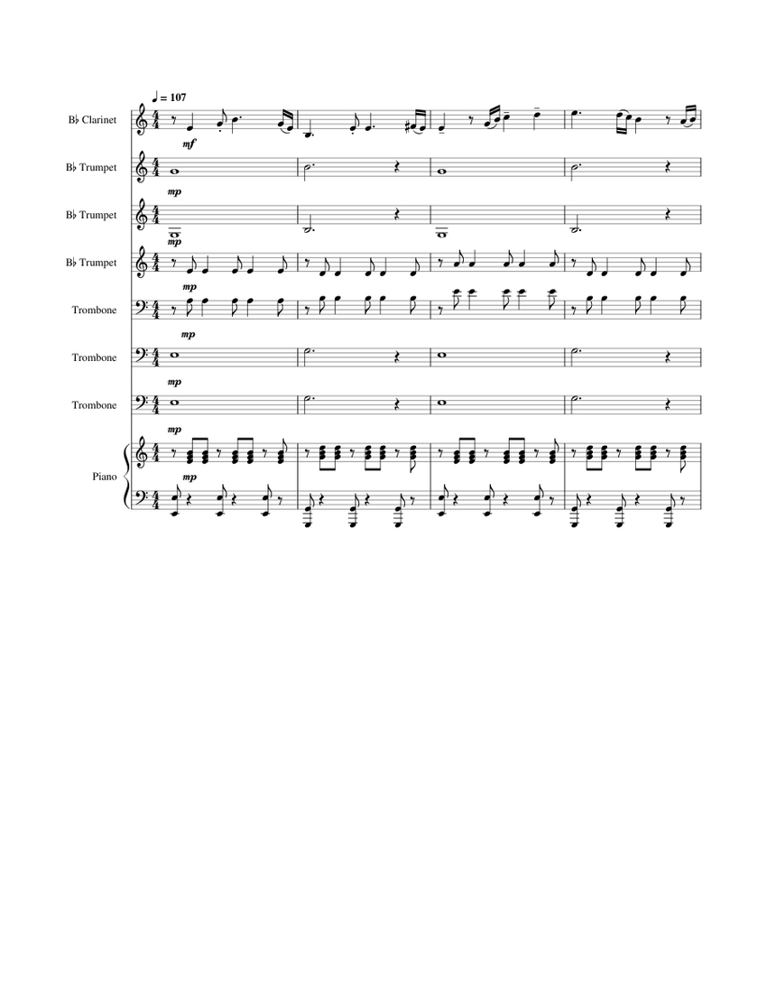 Team Fortress 2 - Rocket Jump Waltz Sheet music for Piano, Trombone ...