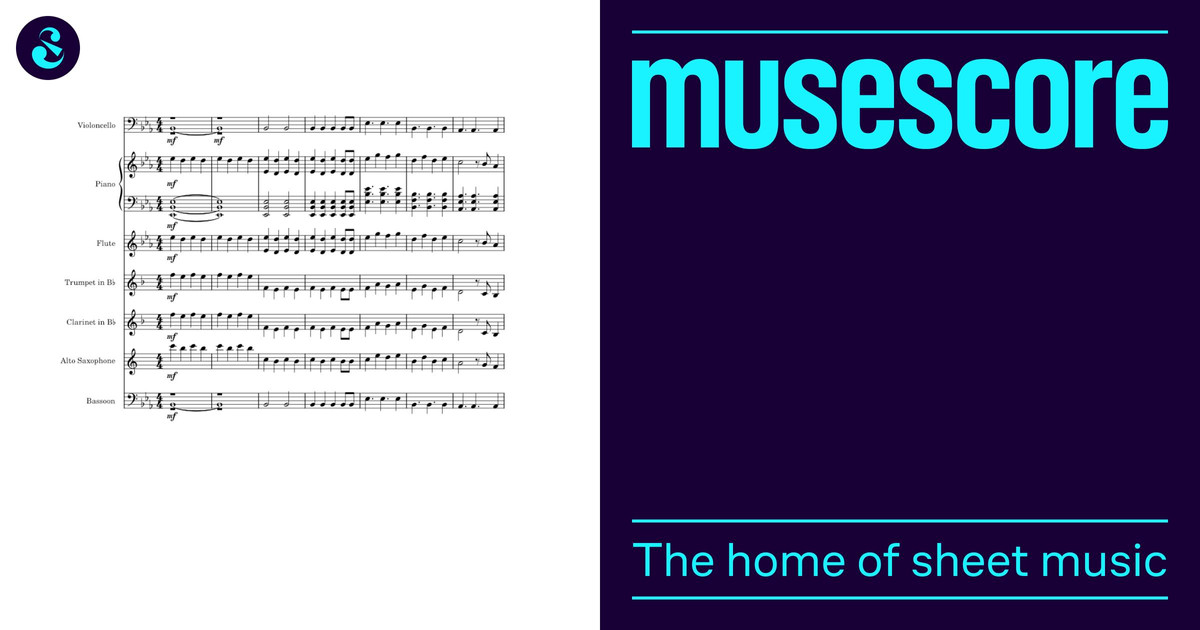 The weekend whip – The Fold Sheet music for Piano, Flute, Bassoon ...