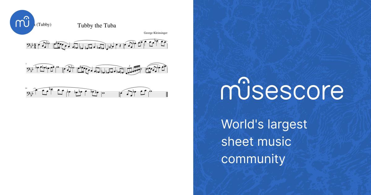 tubby the tuba coloring pages