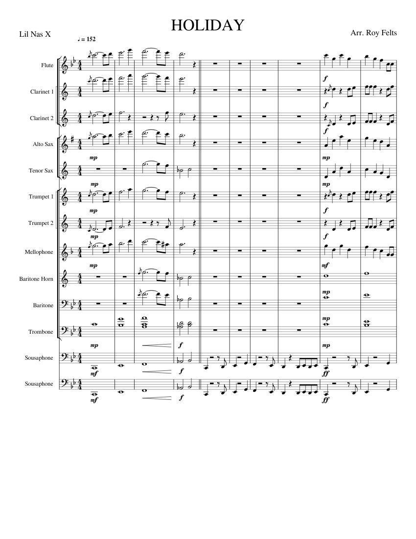 HOLIDAY - piano tutorial